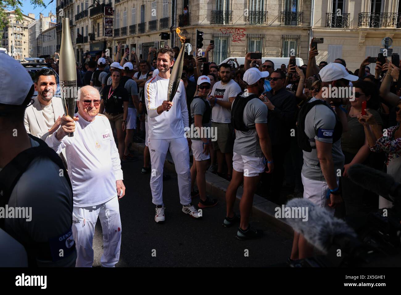 Marseille, France. 09th May, 2024. Sylvain Rostaing/Le Pictorium ...