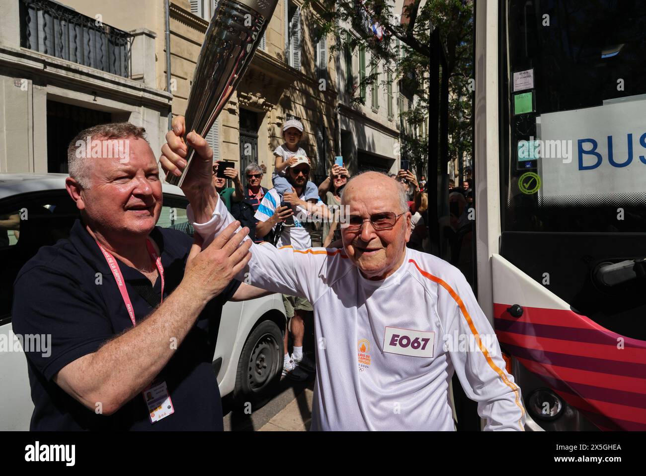 Marseille, France. 09th May, 2024. Sylvain Rostaing/Le Pictorium ...