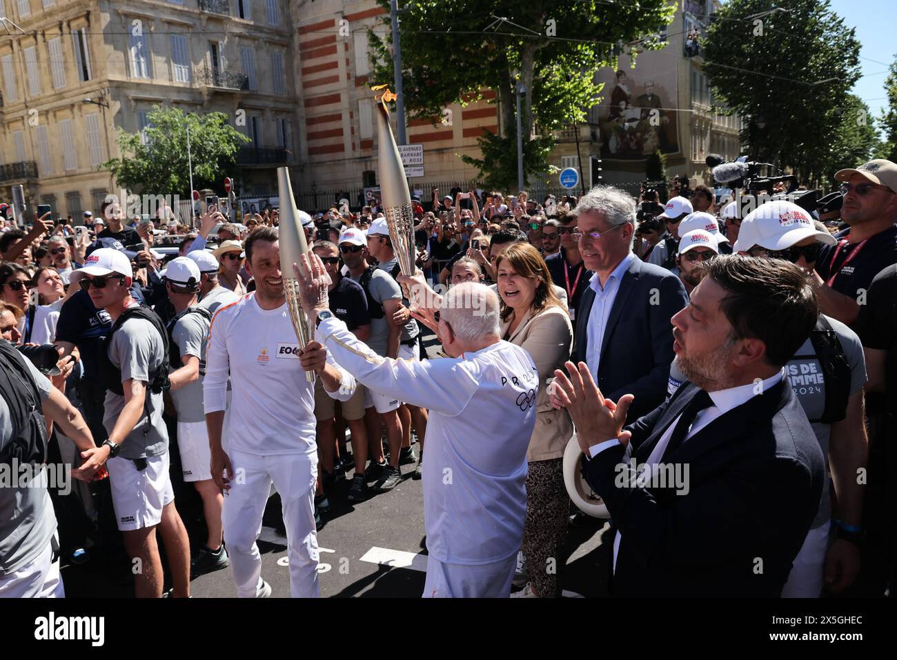 Marseille, France. 09th May, 2024. Sylvain Rostaing/Le Pictorium ...