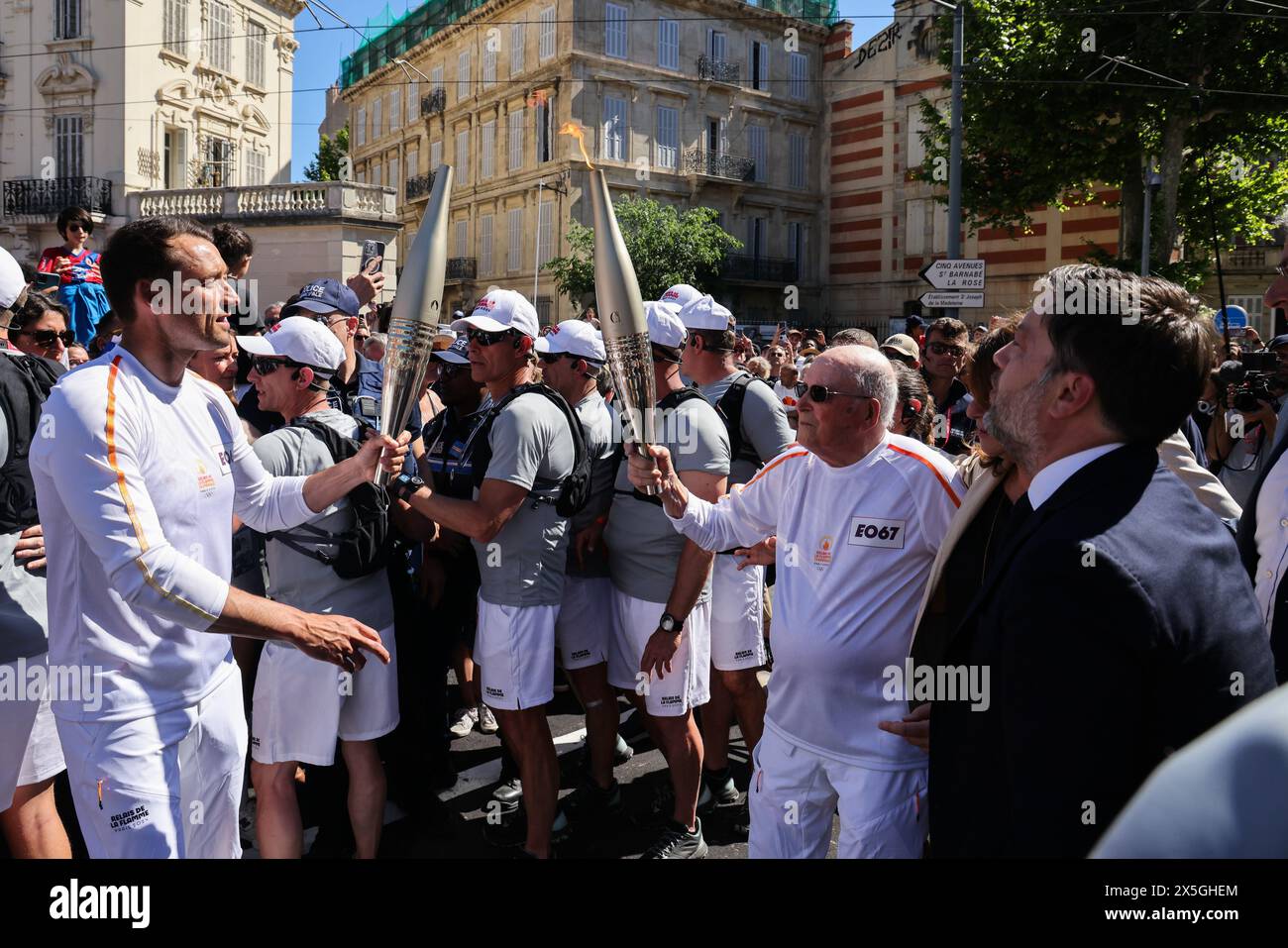 Marseille, France. 09th May, 2024. Sylvain Rostaing/Le Pictorium ...