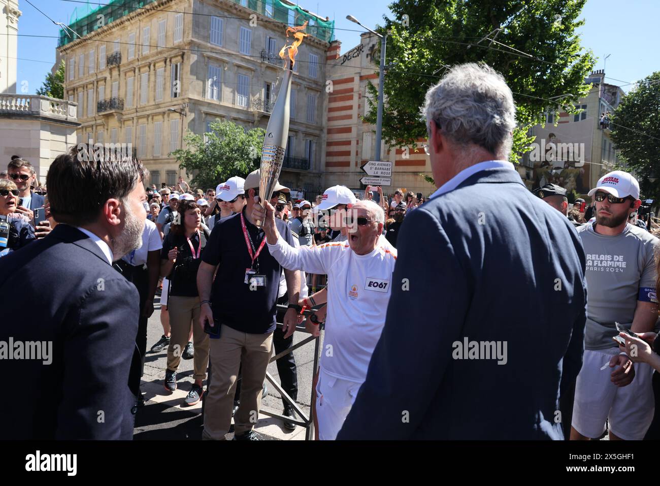 Marseille, France. 09th May, 2024. Sylvain Rostaing/Le Pictorium ...
