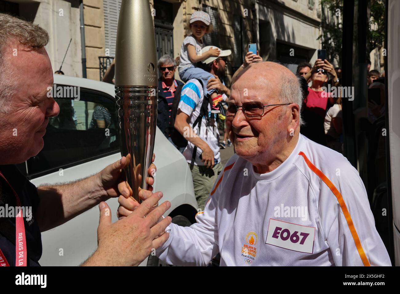 Marseille, France. 09th May, 2024. Sylvain Rostaing/Le Pictorium ...