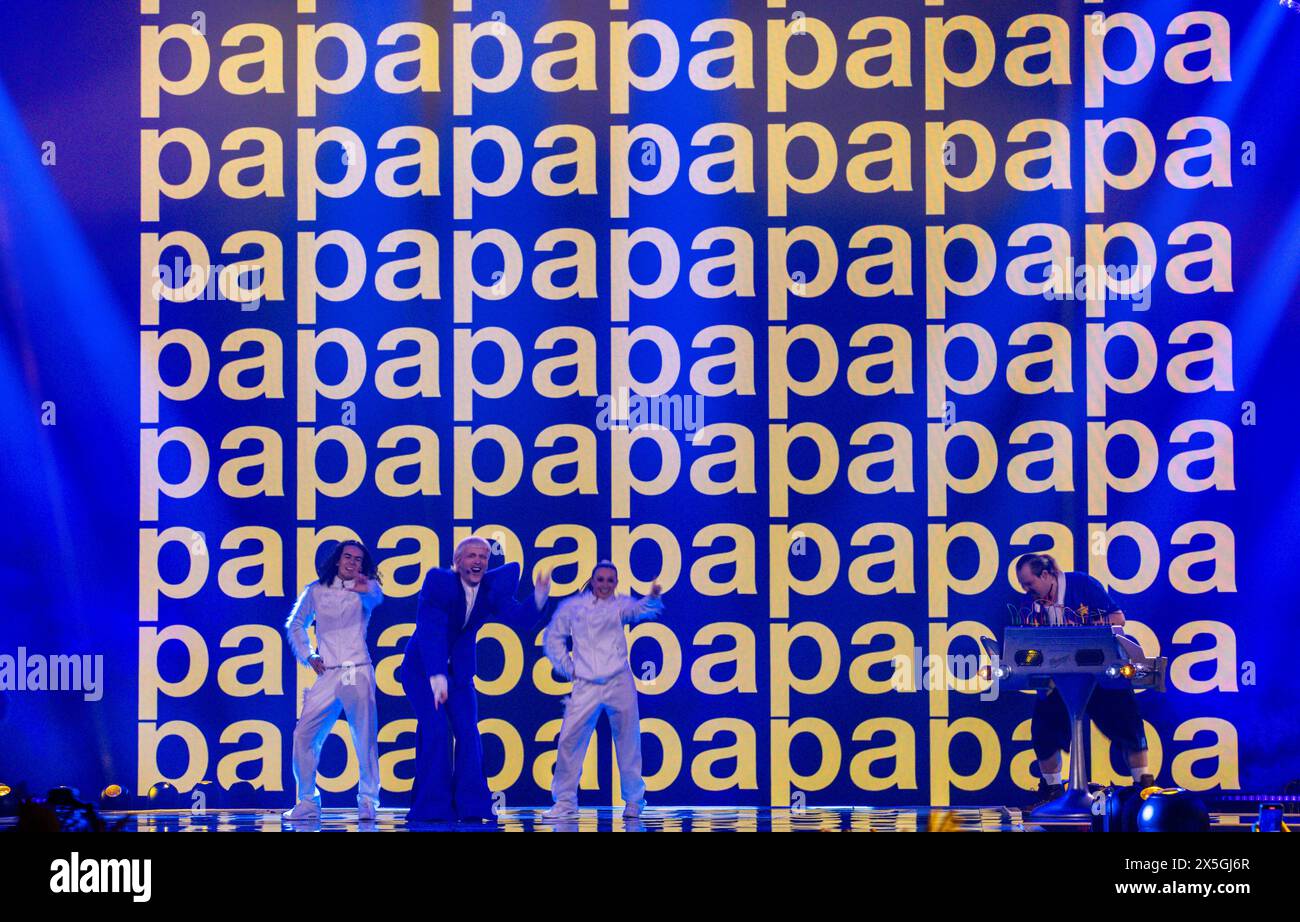 09 May 2024, Sweden, Malmö: Joost Klein from the Netherlands with the ...