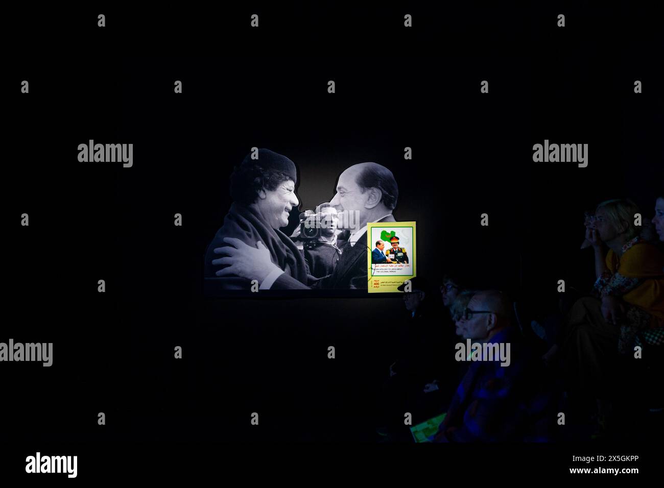 Venice, Italy - April 18, 2024: Video Installation by Alessandra ...