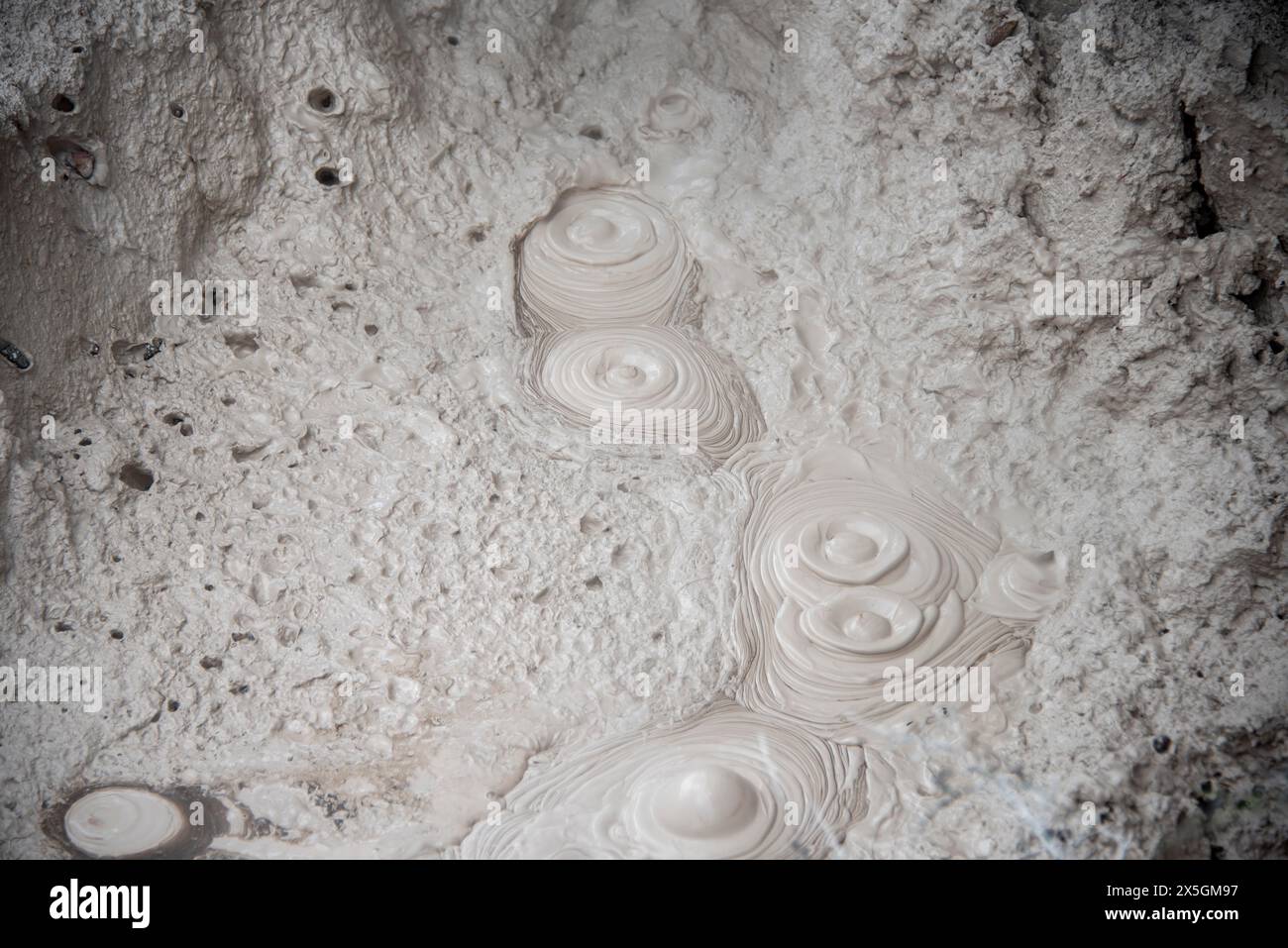 Waiotapu Mud Pool - New Zealand Stock Photo - Alamy