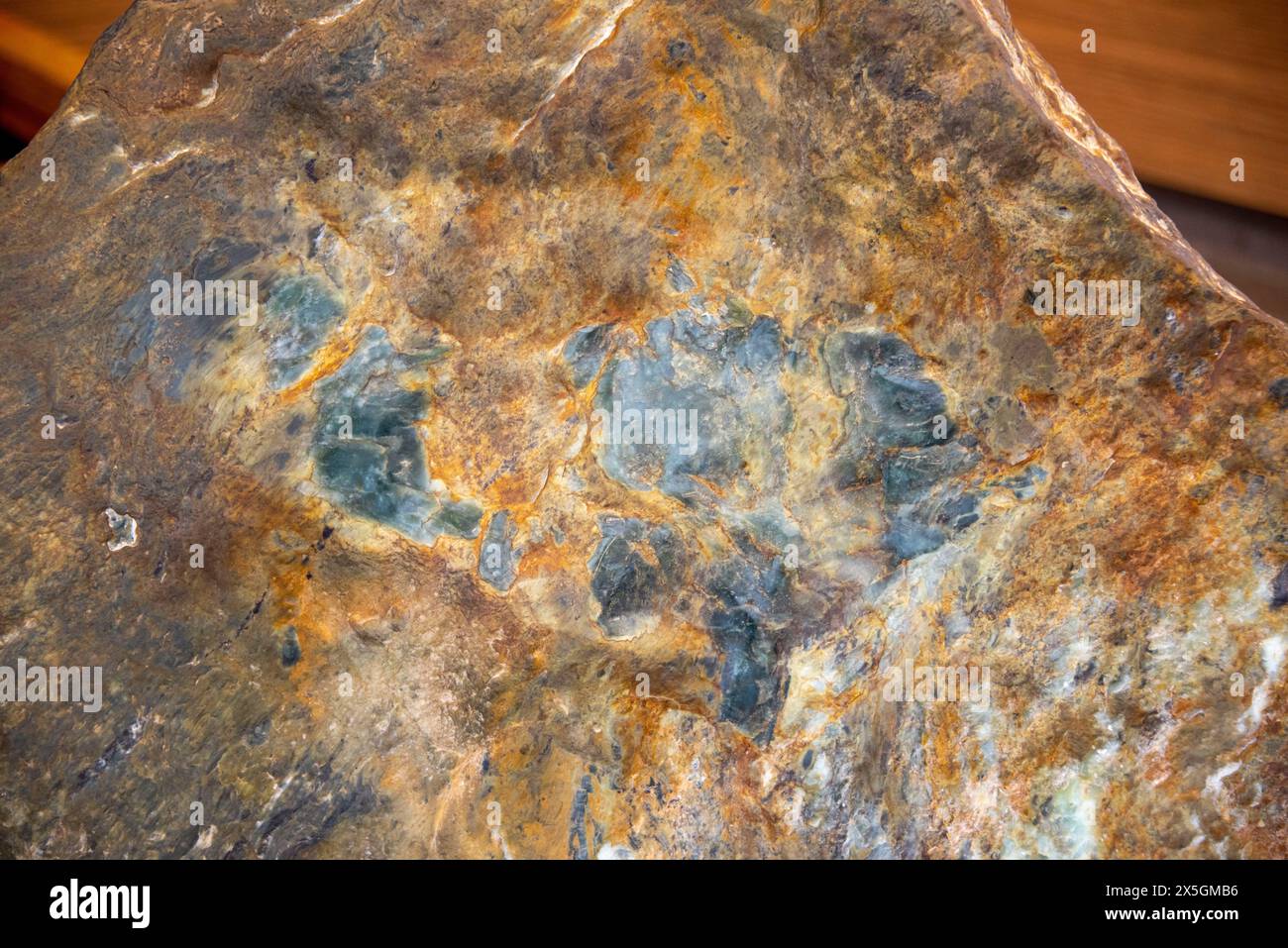 Raw Pounamu Rock - New Zealand Stock Photo - Alamy