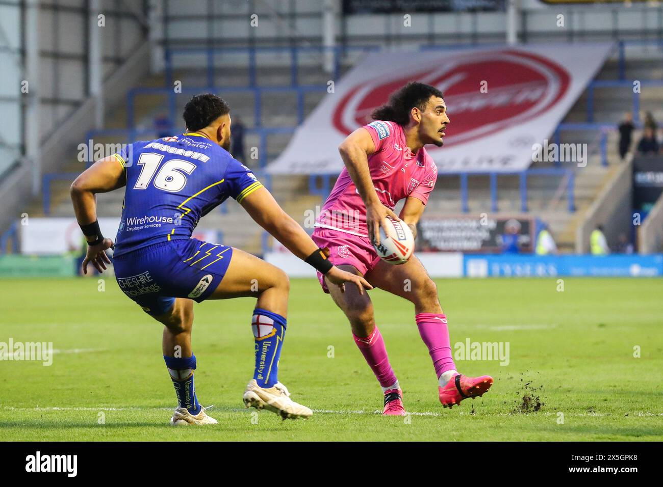Tyrone May of Hull KR in action during the Betfred Super League Round ...