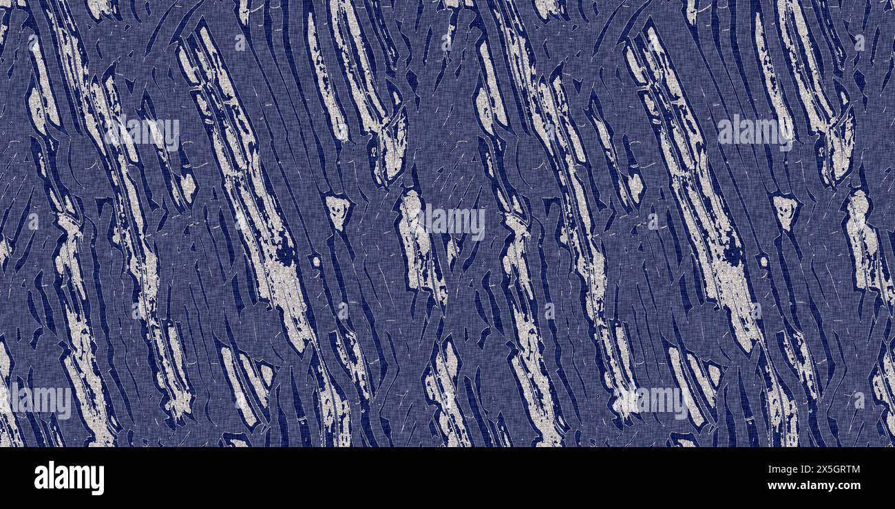 Denim blue dye effect seamless woven linen background, Distressed ink ...