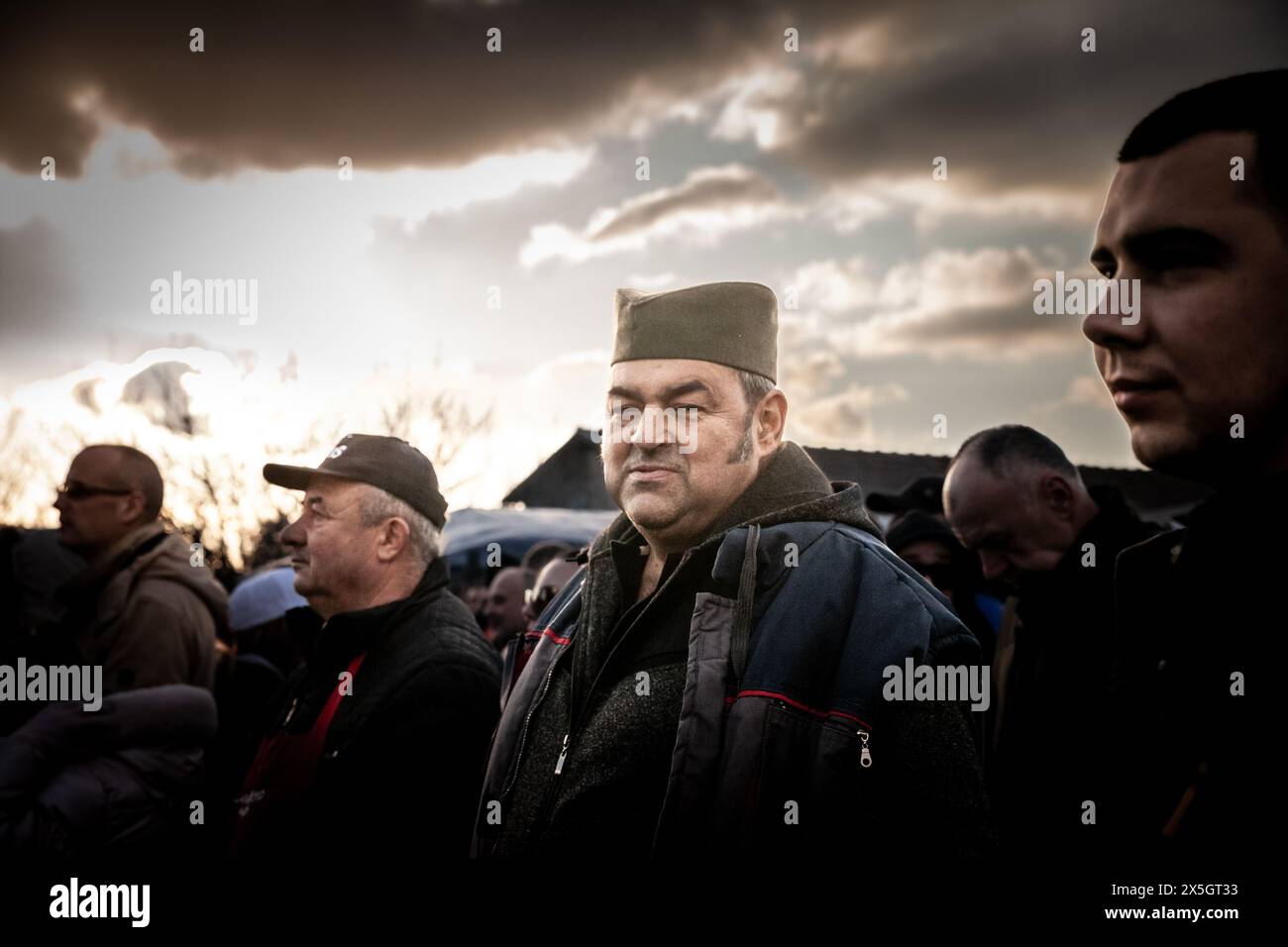 Picture of a man standing and smiling wearing a sajkaca in rueka at ...