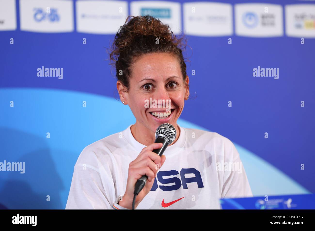 Kelly Elmlinger (USA), MAY 9, 2024 - Triathlon : ITU World Triathlon ...