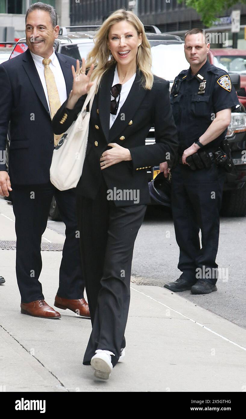 New York, NY, USA. 9th May, 2024. Desi Lydic seen at The Late Show with ...