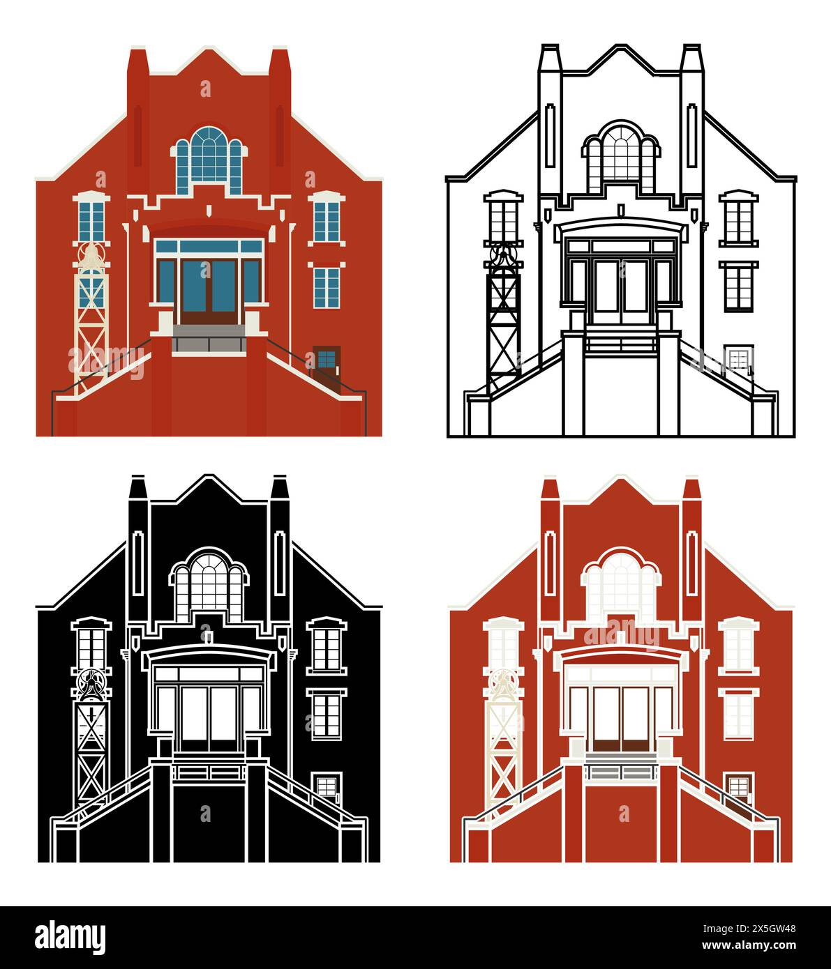 Bethel church illustration Stock Vector Images - Alamy