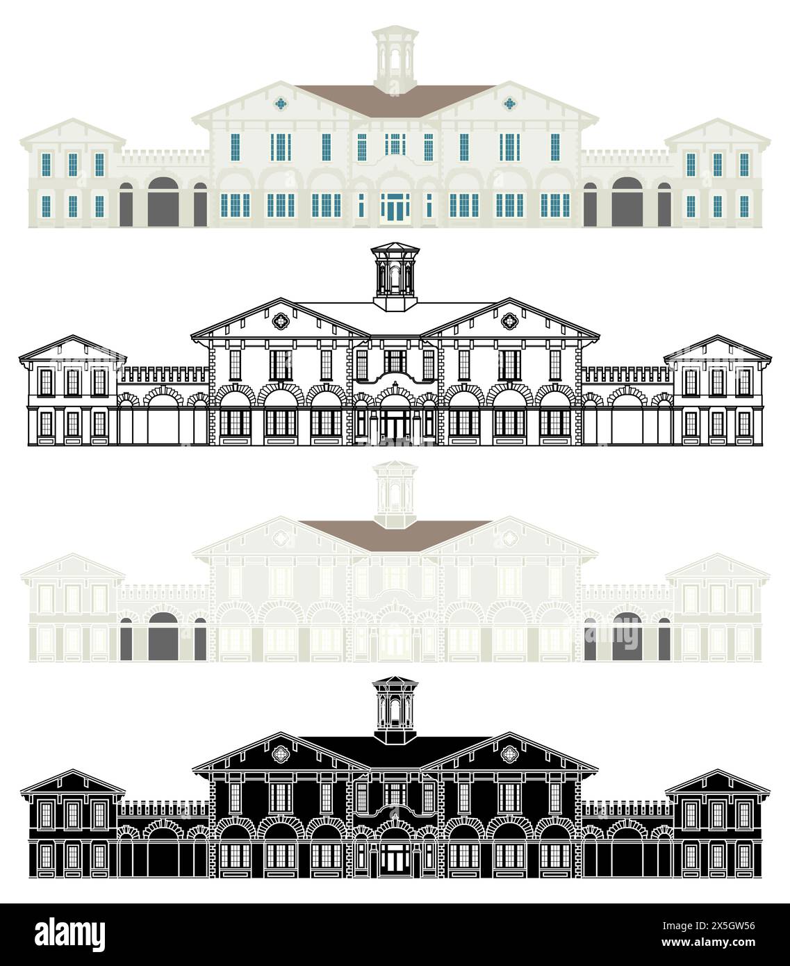 View city hall building Cut Out Stock Images & Pictures - Alamy