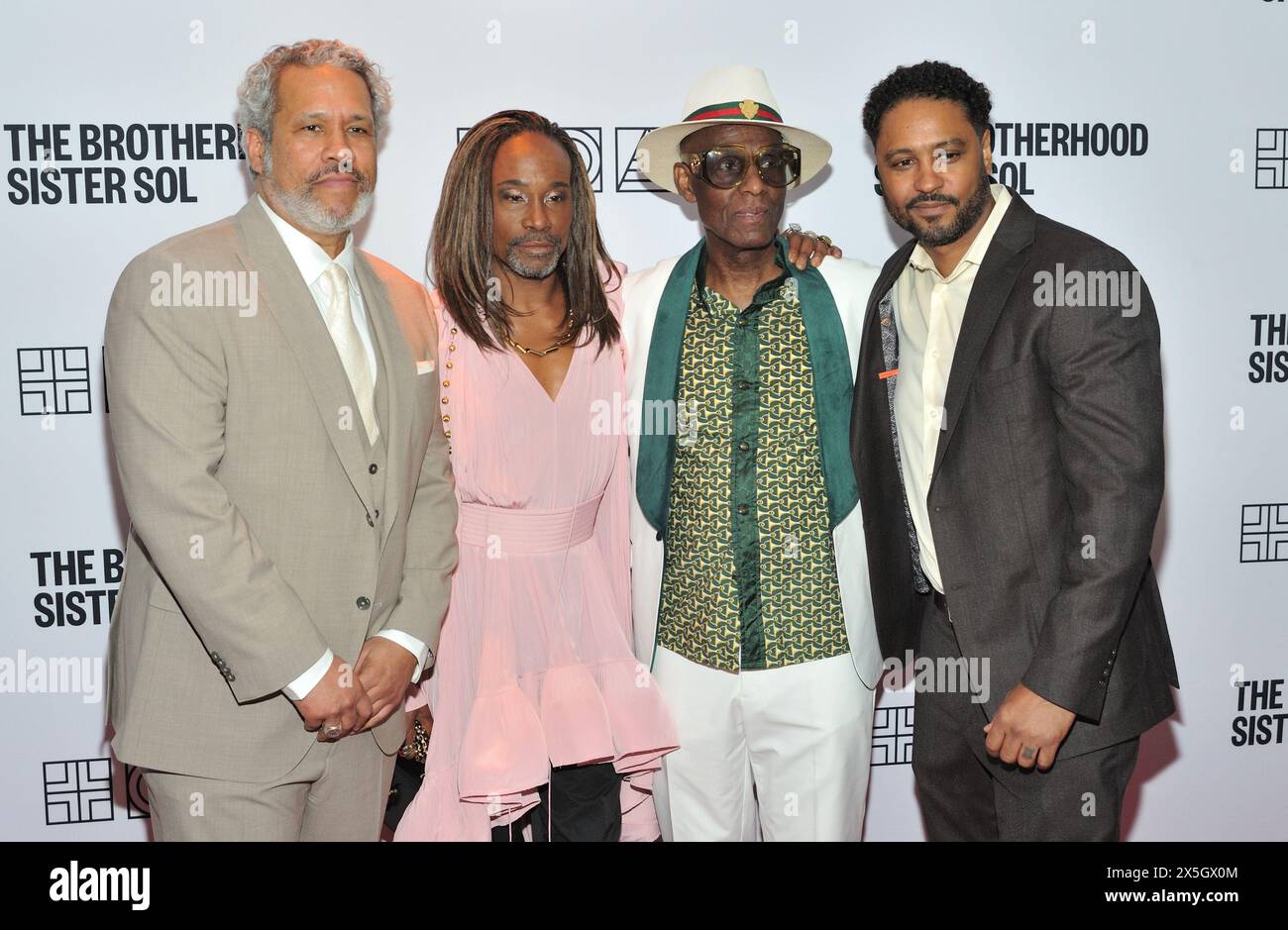 New York, USA. 09th May, 2024. L-R: Khary Lazarre-White, Billy Porter ...