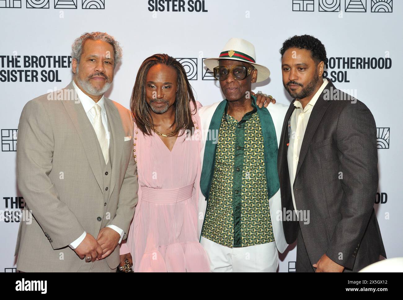 New York, USA. 09th May, 2024. L-R: Khary Lazarre-White, Billy Porter ...