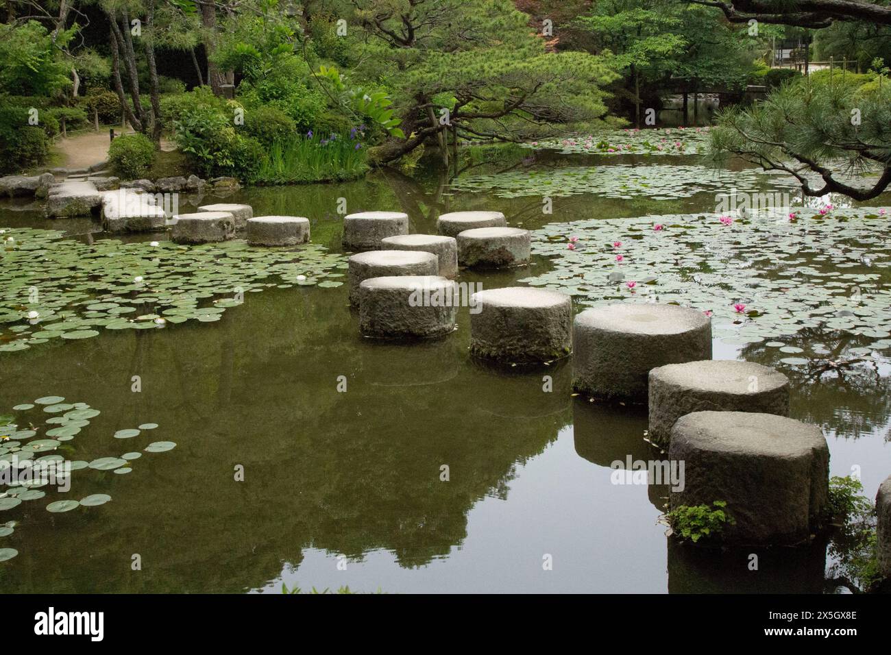 Heian-jingu Shrine and Gardens Stock Photo - Alamy