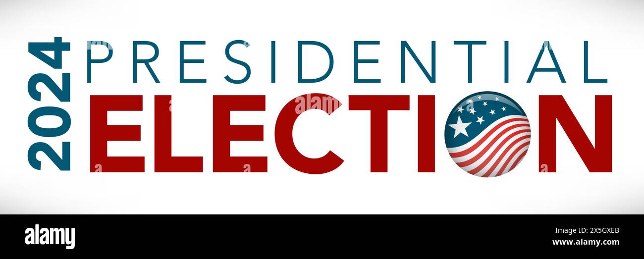 Voting 2024 Icon - Vote, Government, and Patriotic Symbolism and Colors ...