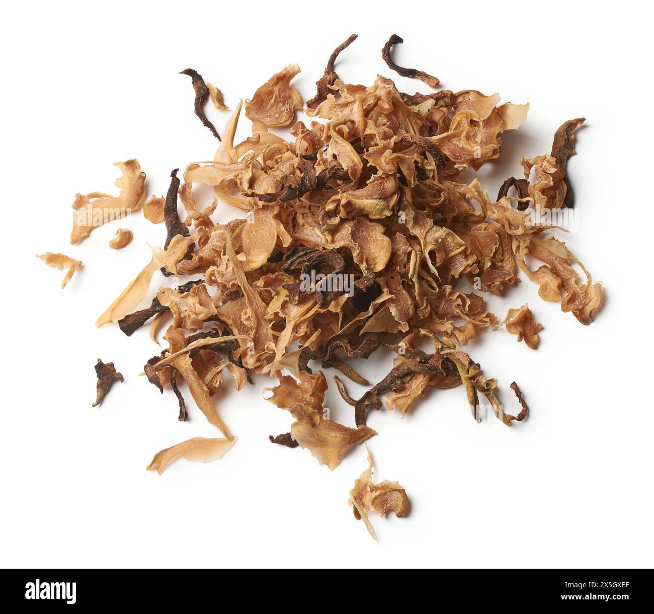 pile of sun dried raw papaya slices or chunks, cut into pieces and ...