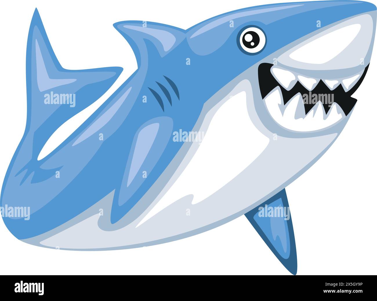 shark animal sea Stock Vector Image & Art - Alamy
