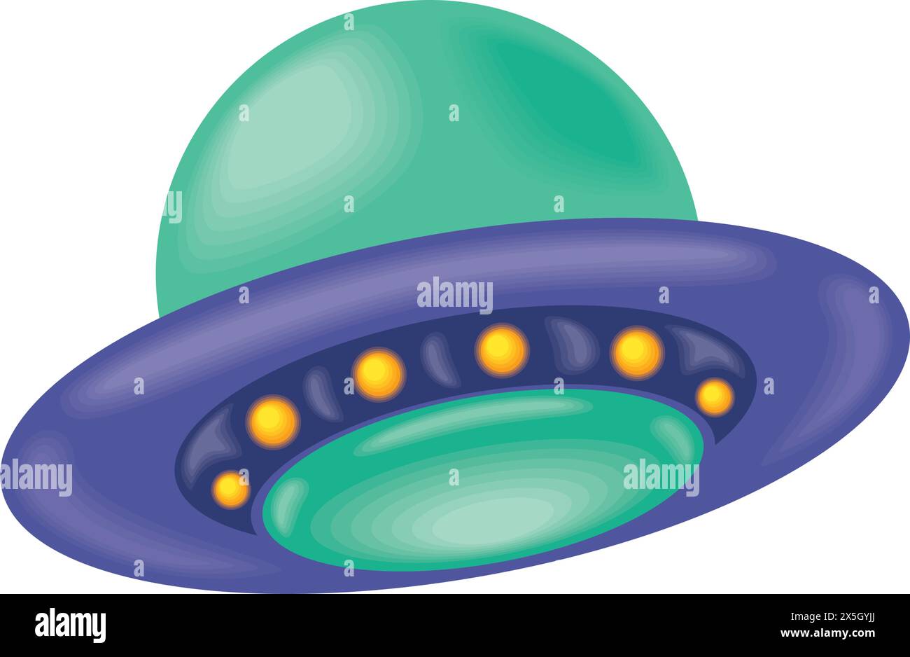 ufo space spacecraft Stock Vector Image & Art - Alamy