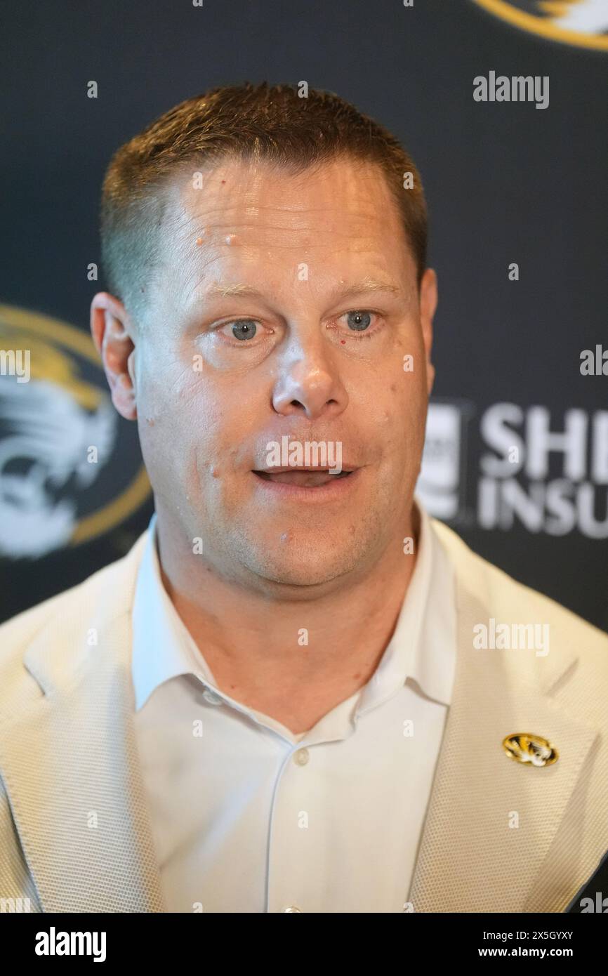 St. Charles, United States. 09th May, 2024. University of Missouri's ...