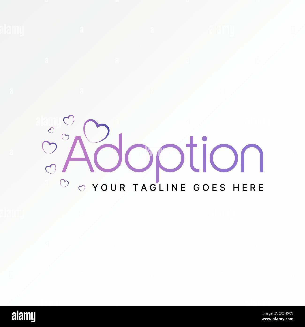Adoption celebration Stock Vector Images - Alamy