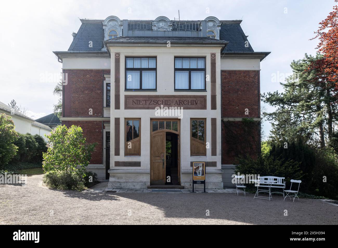 Nietzsche, Archive, Weimar, Thuringia, Germany Stock Photo - Alamy