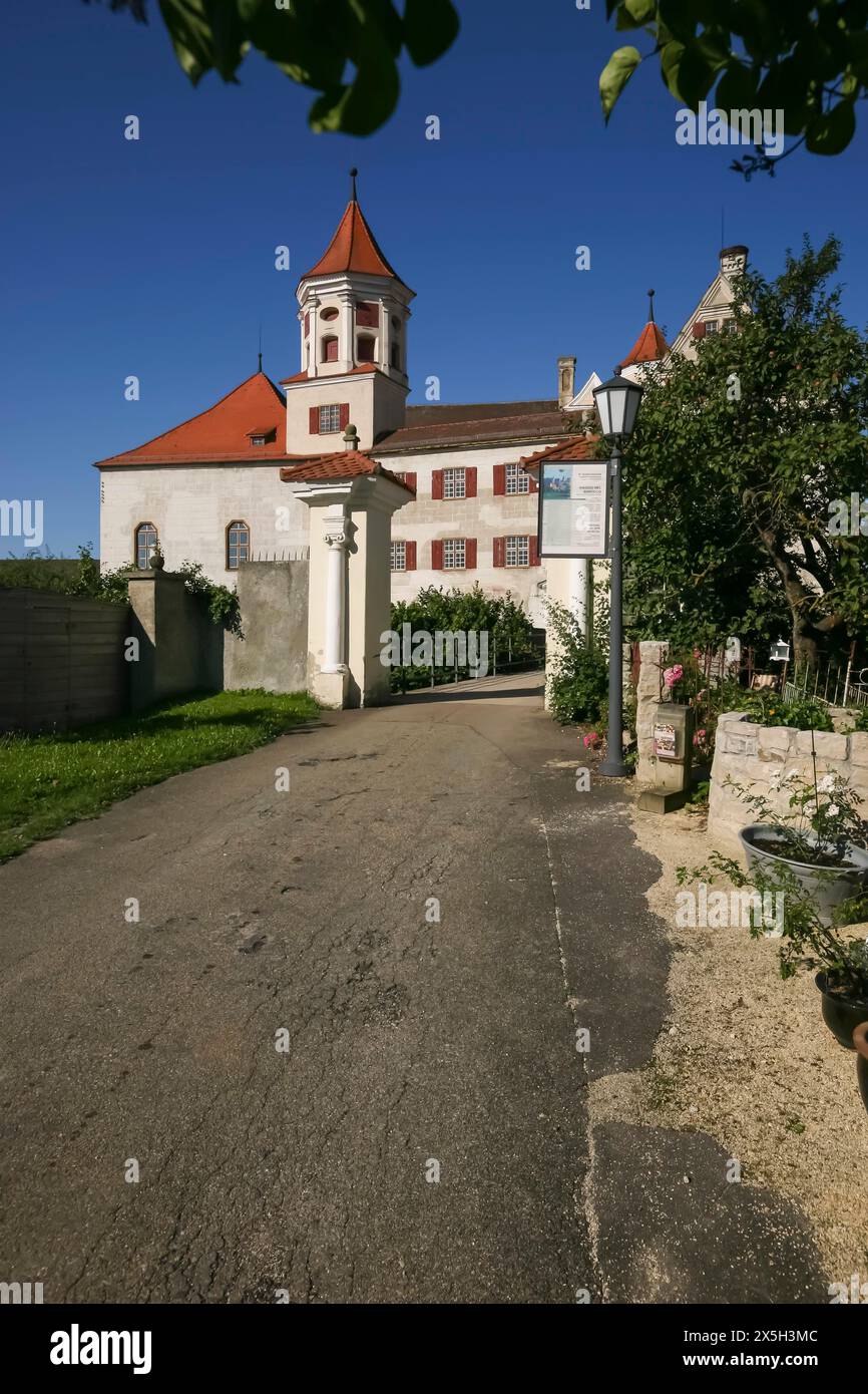 Brenz Castle, Renaissance castle from the 17th century, landmark of the ...