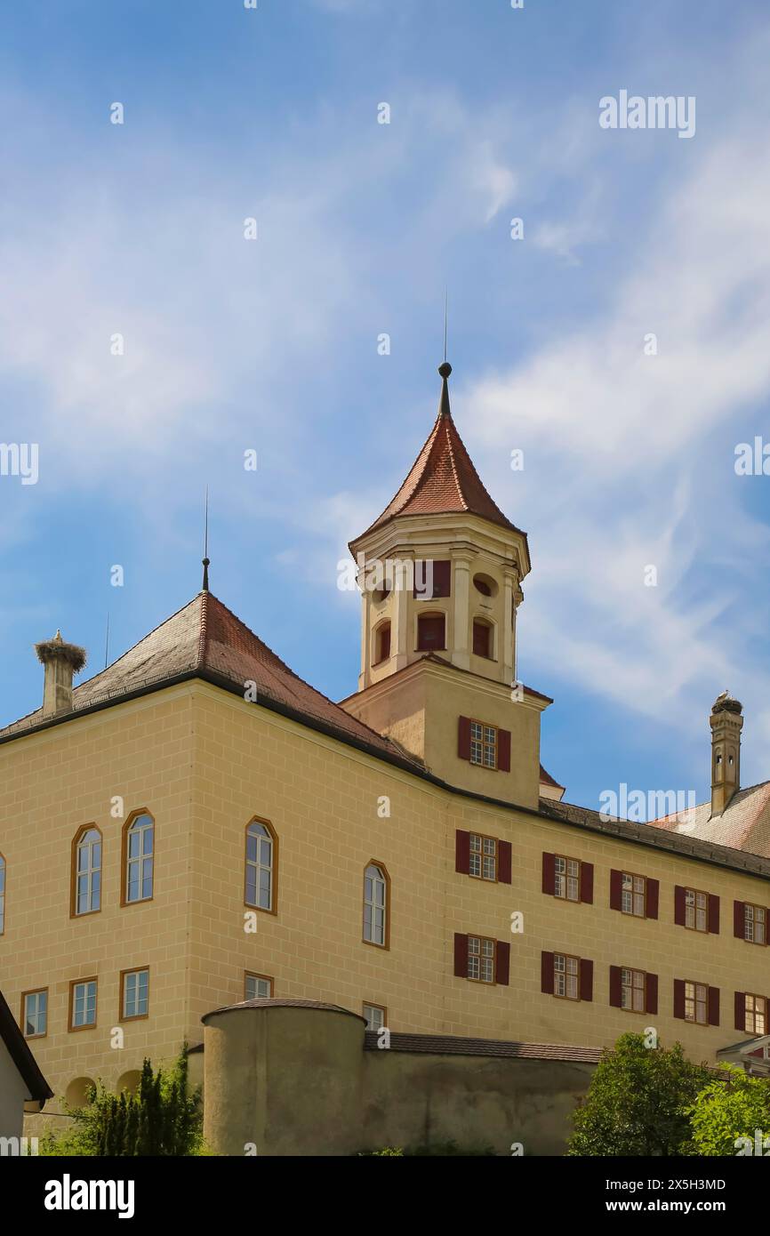 Brenz Castle, Renaissance castle from the 17th century, landmark of the ...