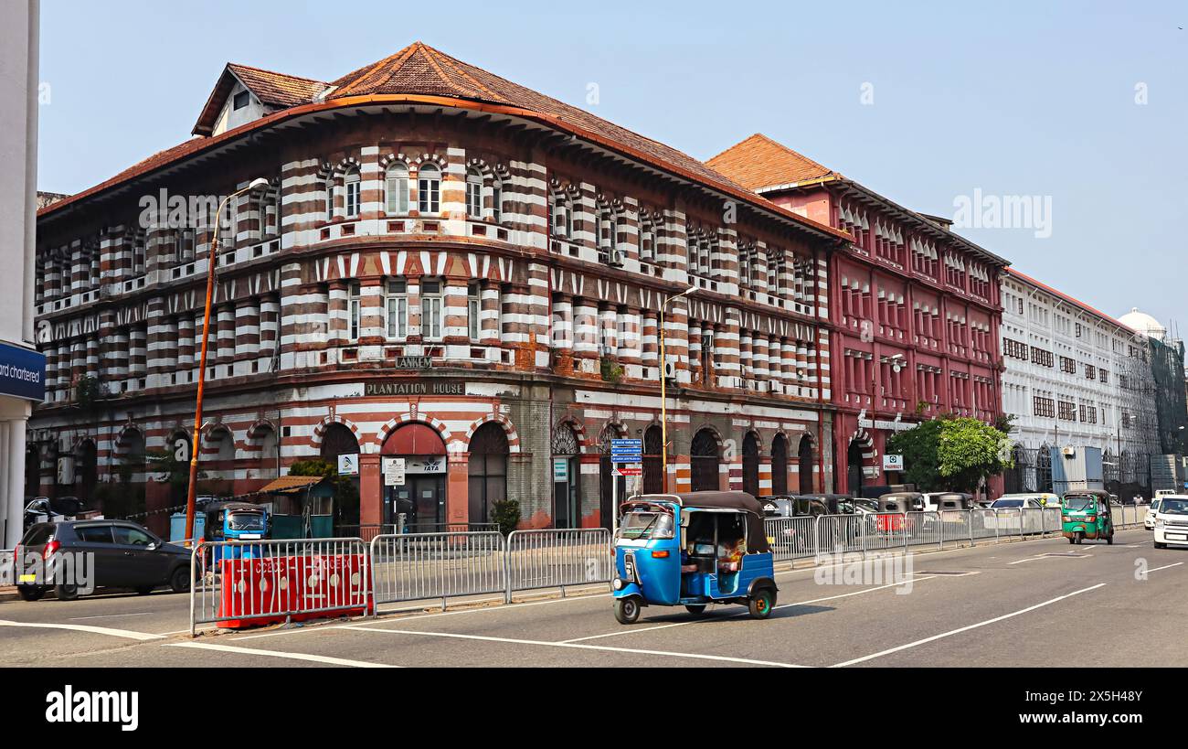 View of Plantation House, Tea Manufacturer, Colombo, Sri Lanka Stock ...