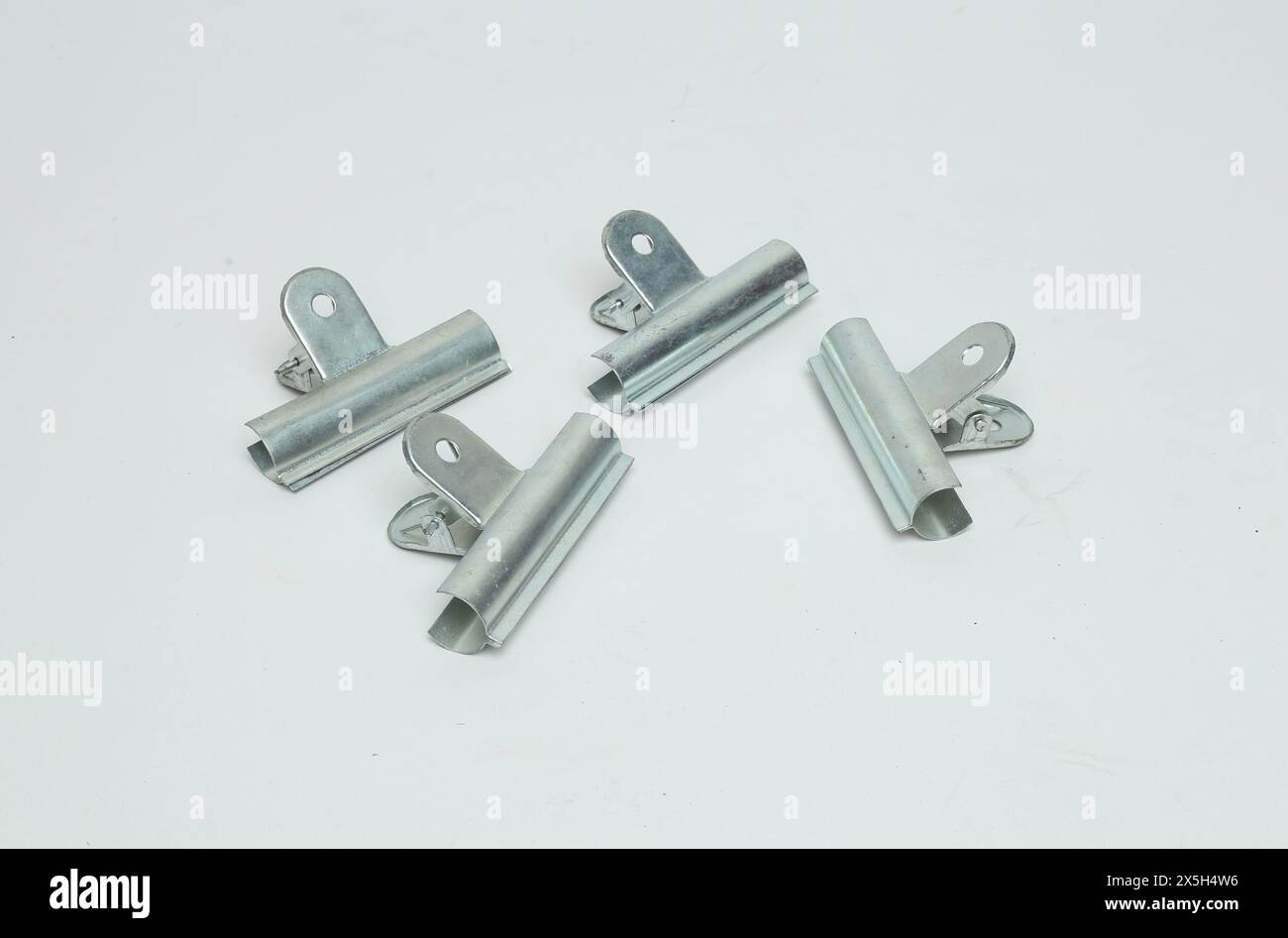 binder clamp isolated on white background Stock Photo - Alamy