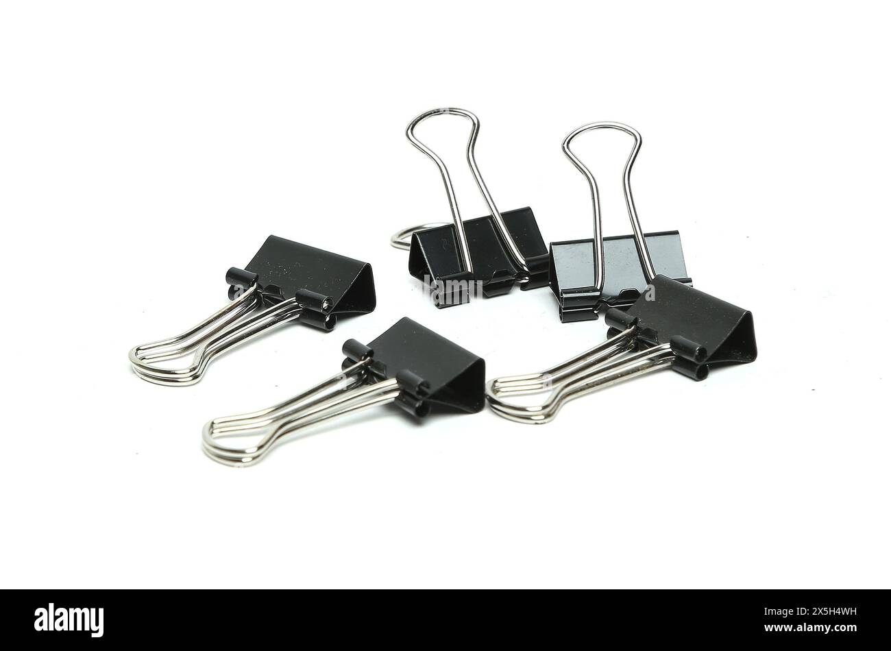 binder clamp isolated on white background Stock Photo - Alamy