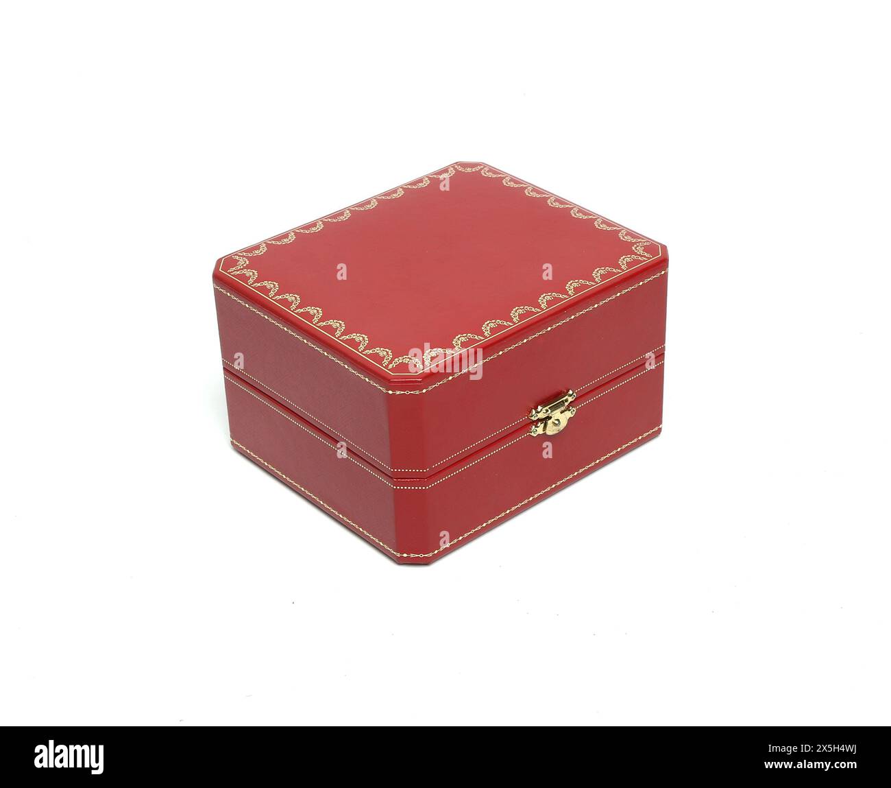 stylish and classy red box for gifting Stock Photo - Alamy
