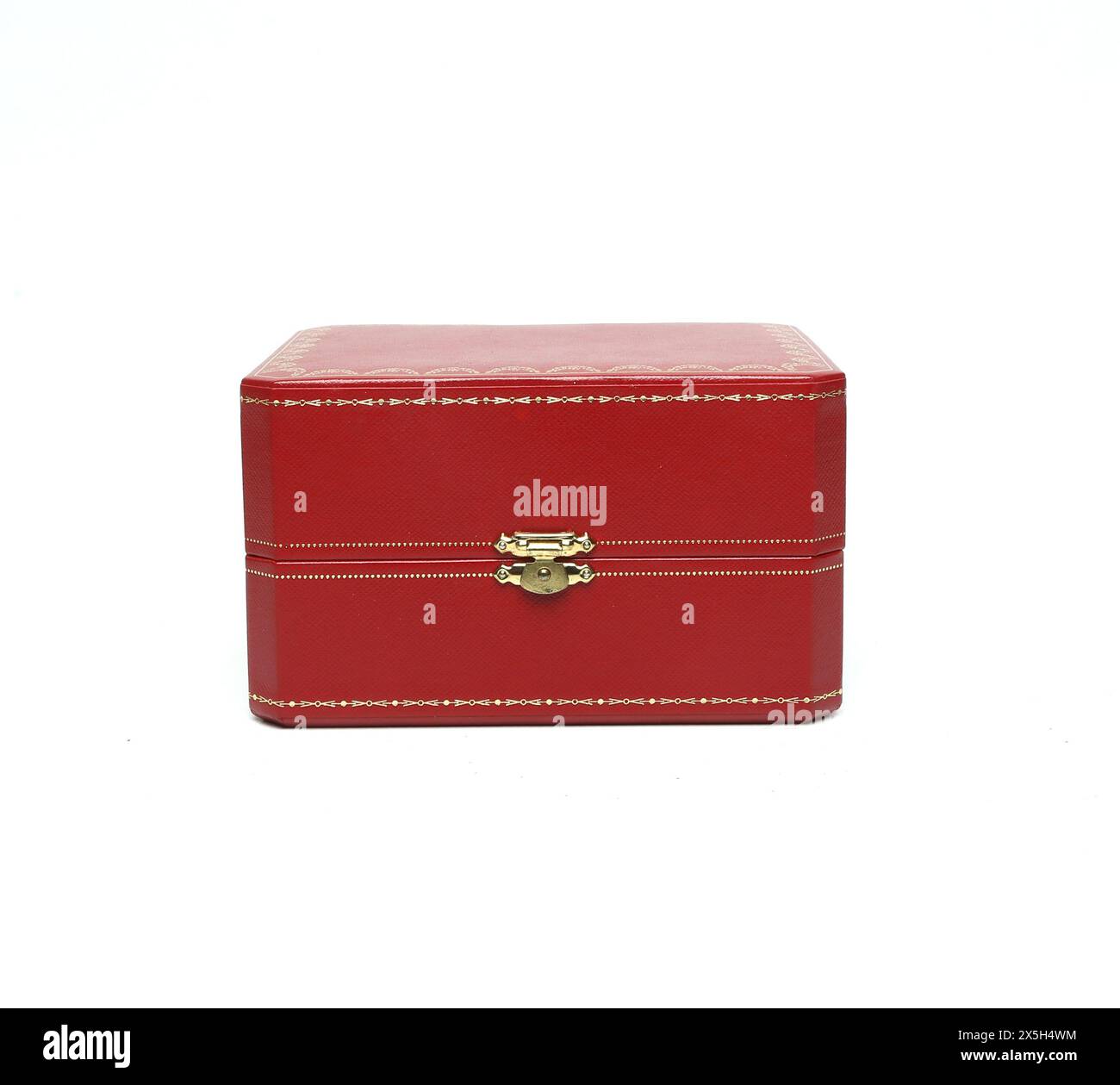 stylish and classy red box for gifting Stock Photo - Alamy