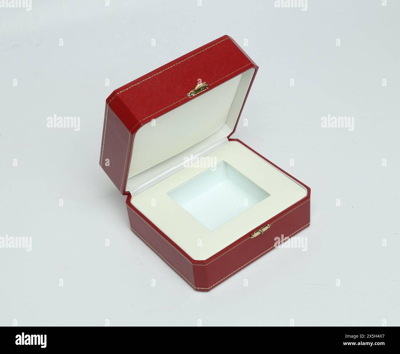 stylish and classy red box for gifting Stock Photo - Alamy