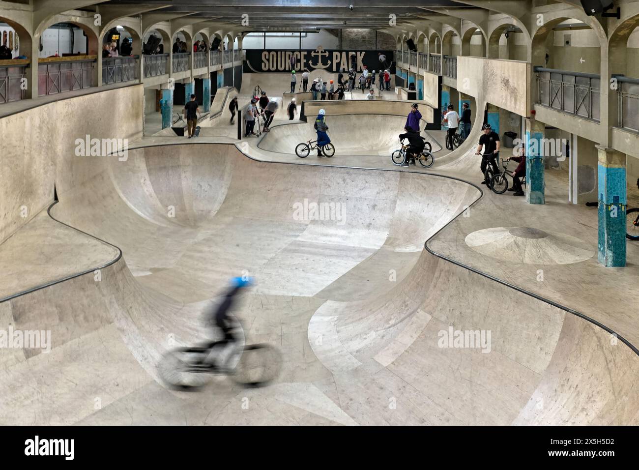 Source Park, skateboard and BMX venue Stock Photo - Alamy