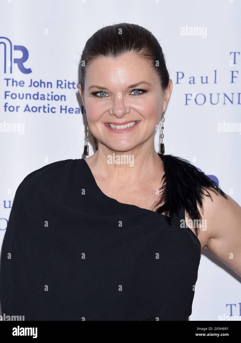 Heather Tom arriving to the 2024 John Ritter Foundation for Aortic ...