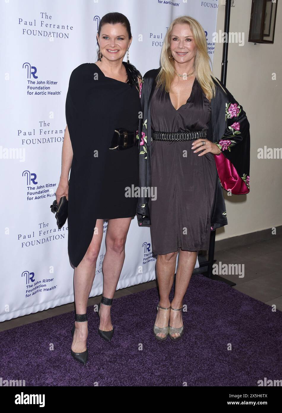 Heather Tom and Katherine Kelly Lang arriving to the 2024 John Ritter ...