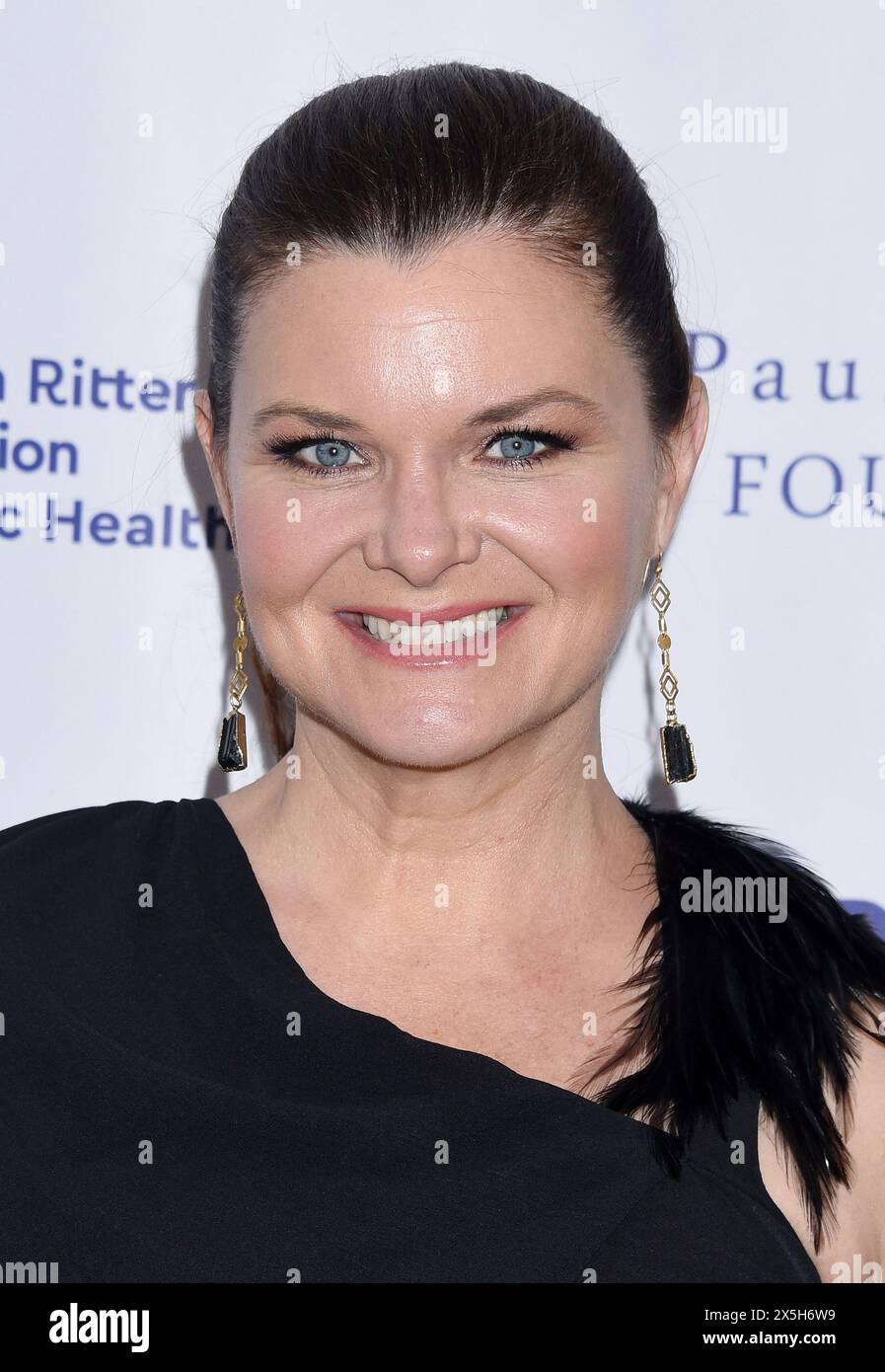Heather Tom arriving to the 2024 John Ritter Foundation for Aortic ...