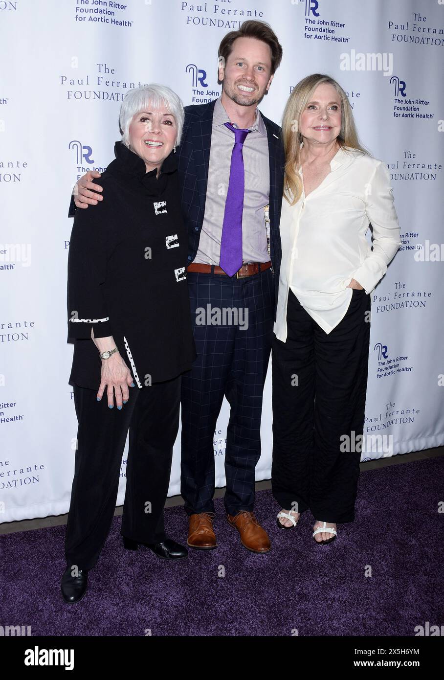 Joyce DeWitt, Tyler Ritter and Priscilla Barnes arriving to the 2024 ...