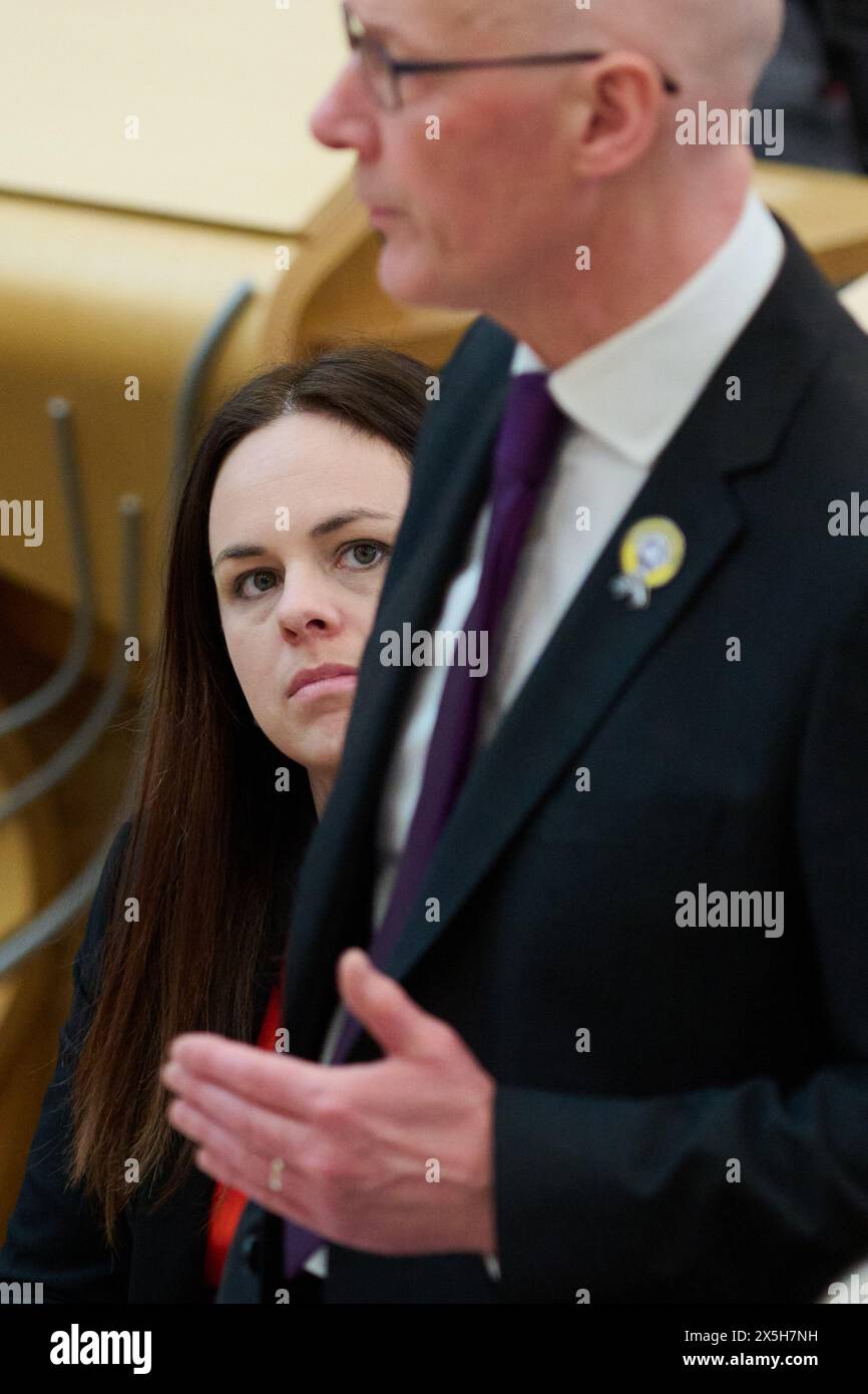 Edinburgh Scotland, UK 09 May 2024. Deputy First Minister Kate Forbes ...