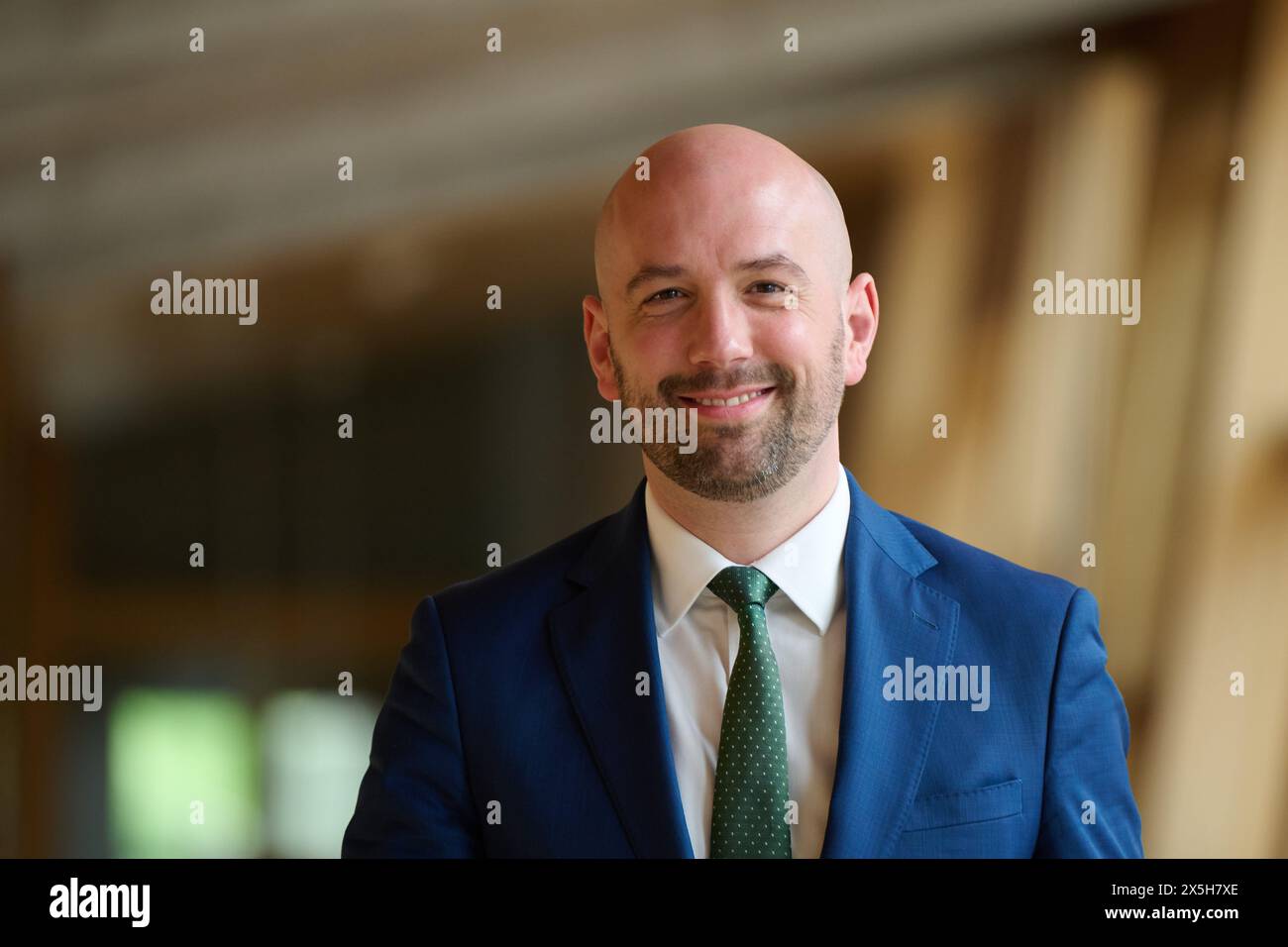 Edinburgh Scotland, UK 09 May 2024. Ben Macpherson MSP at the Scottish ...