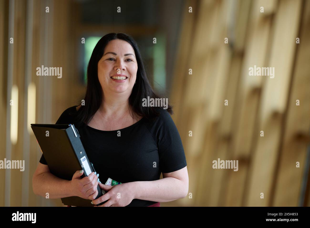 Edinburgh Scotland, UK 09 May 2024. Monica Lennon MSP at the Scottish ...