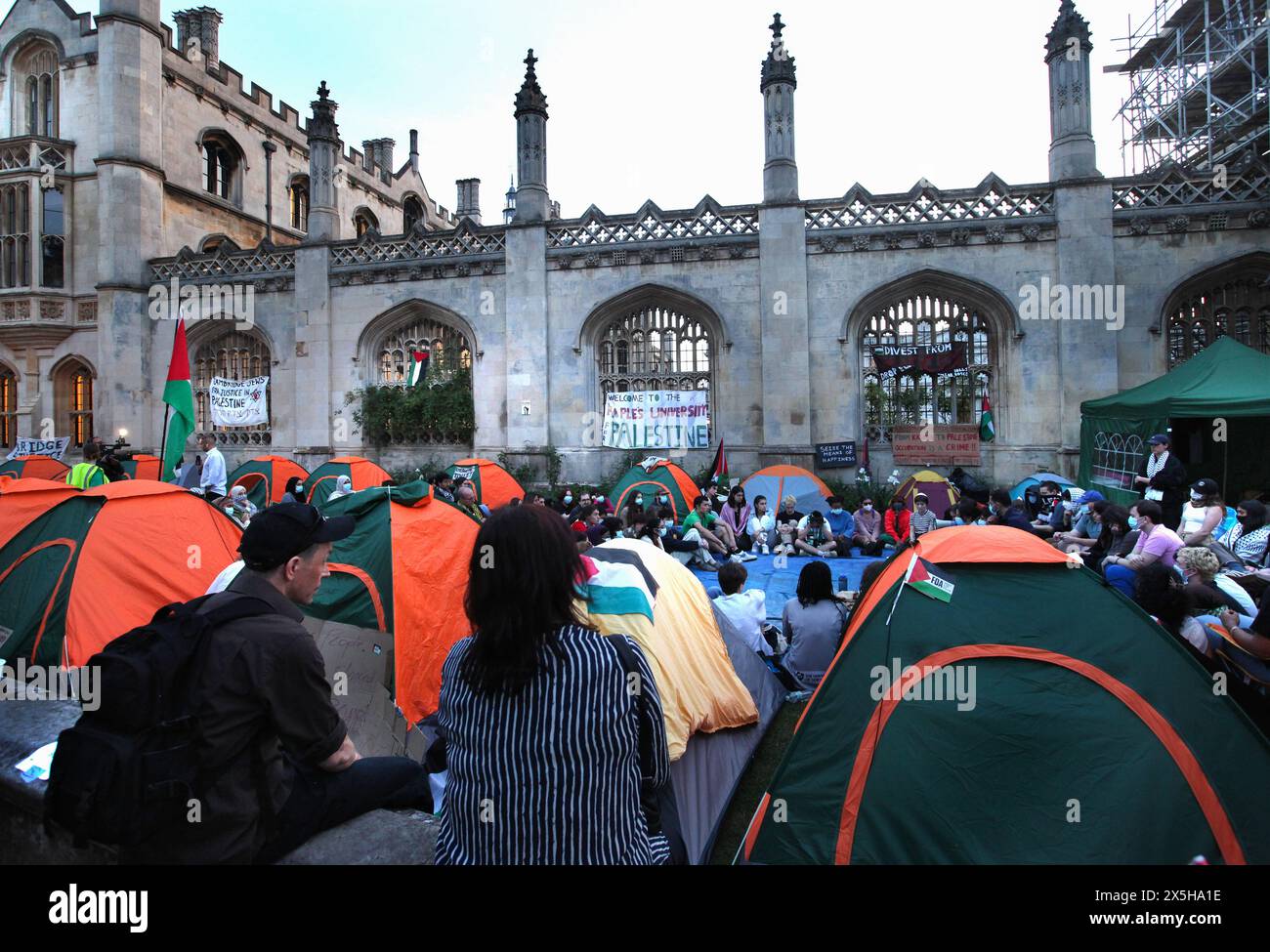 At the end of the day students and their supporters come together in a ...