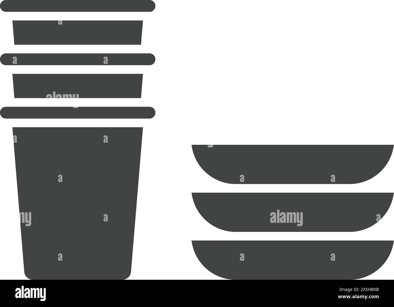 Disposable icon vector image. Suitable for mobile application web ...