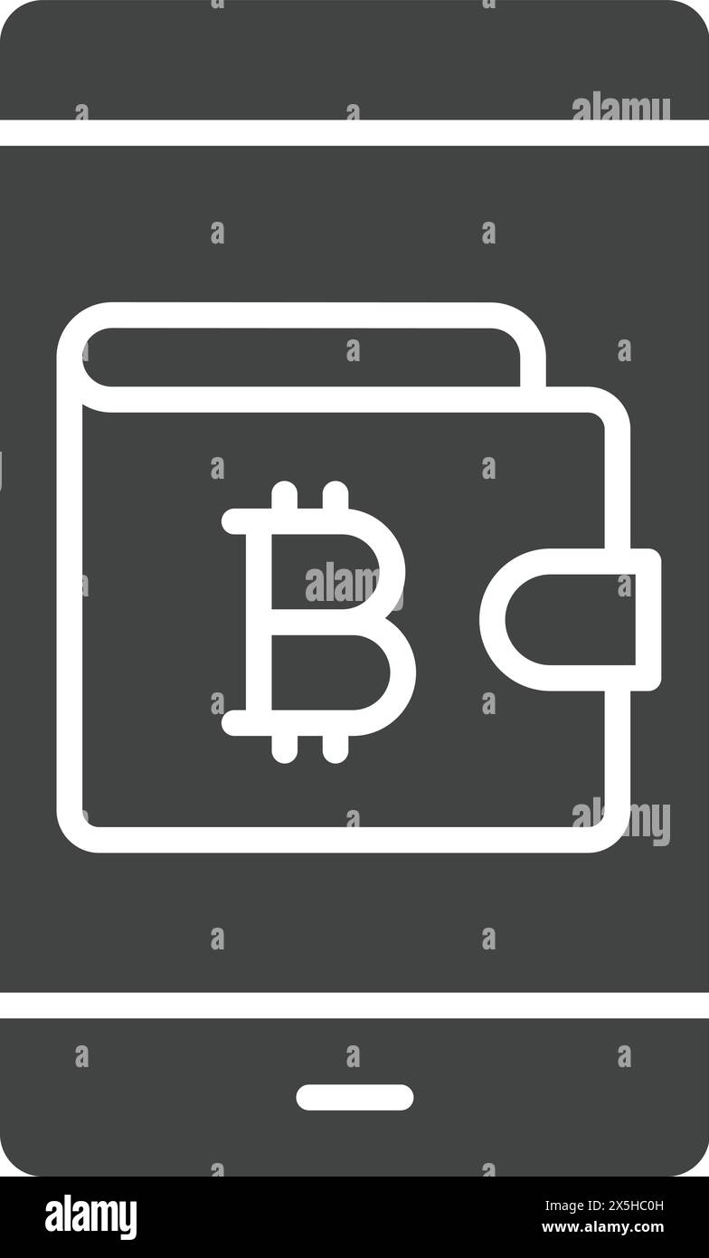 Digital Wallet icon vector image. Suitable for mobile application web ...