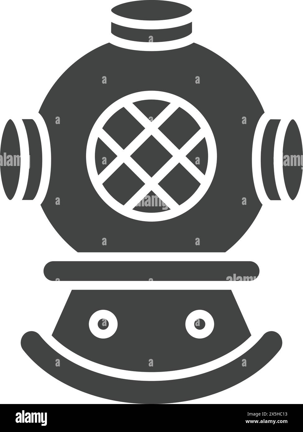 Diving Helmet icon vector image. Suitable for mobile application web ...