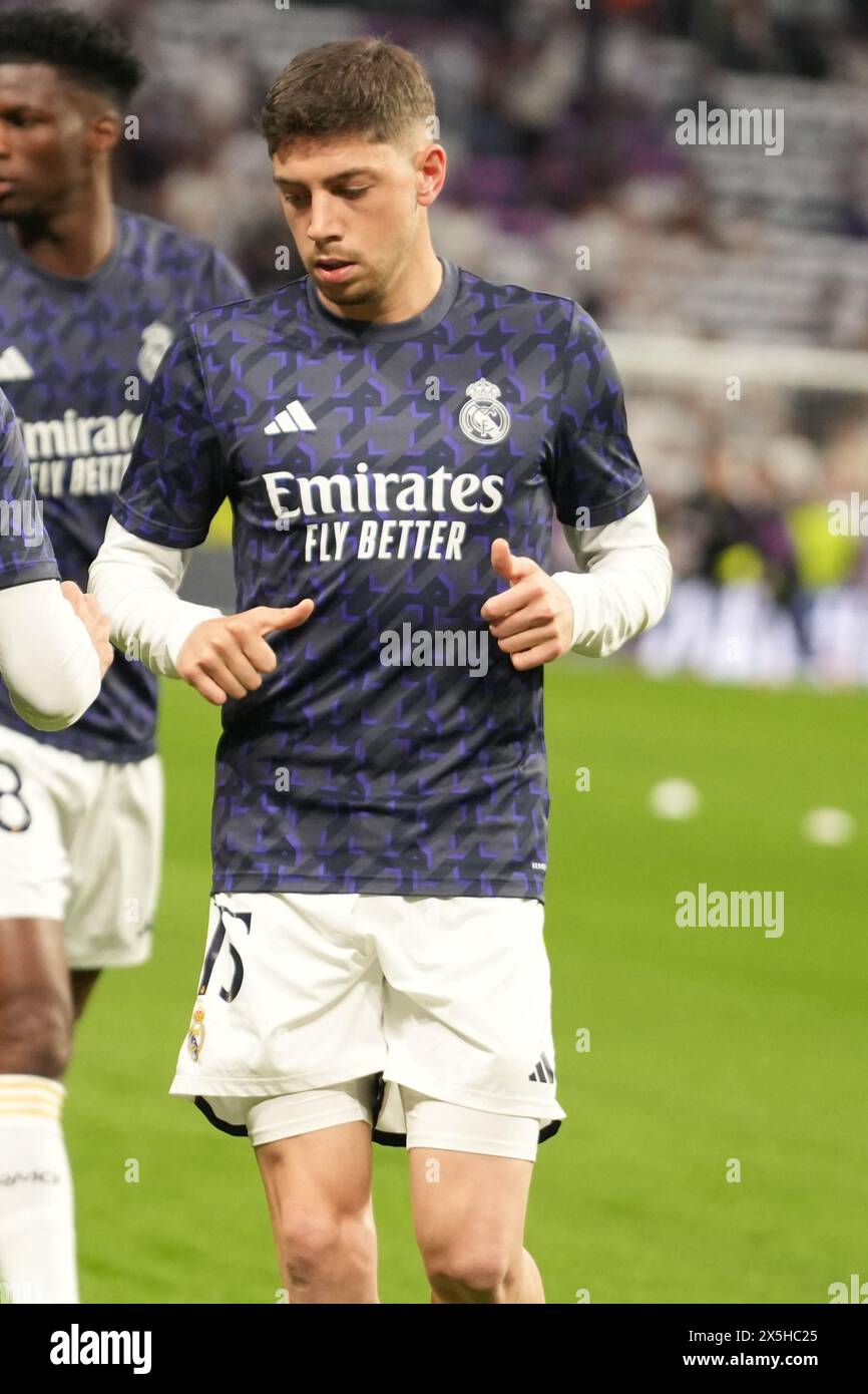 Federico Valverde of Real Madrid during the UEFA Champions League, Semi ...