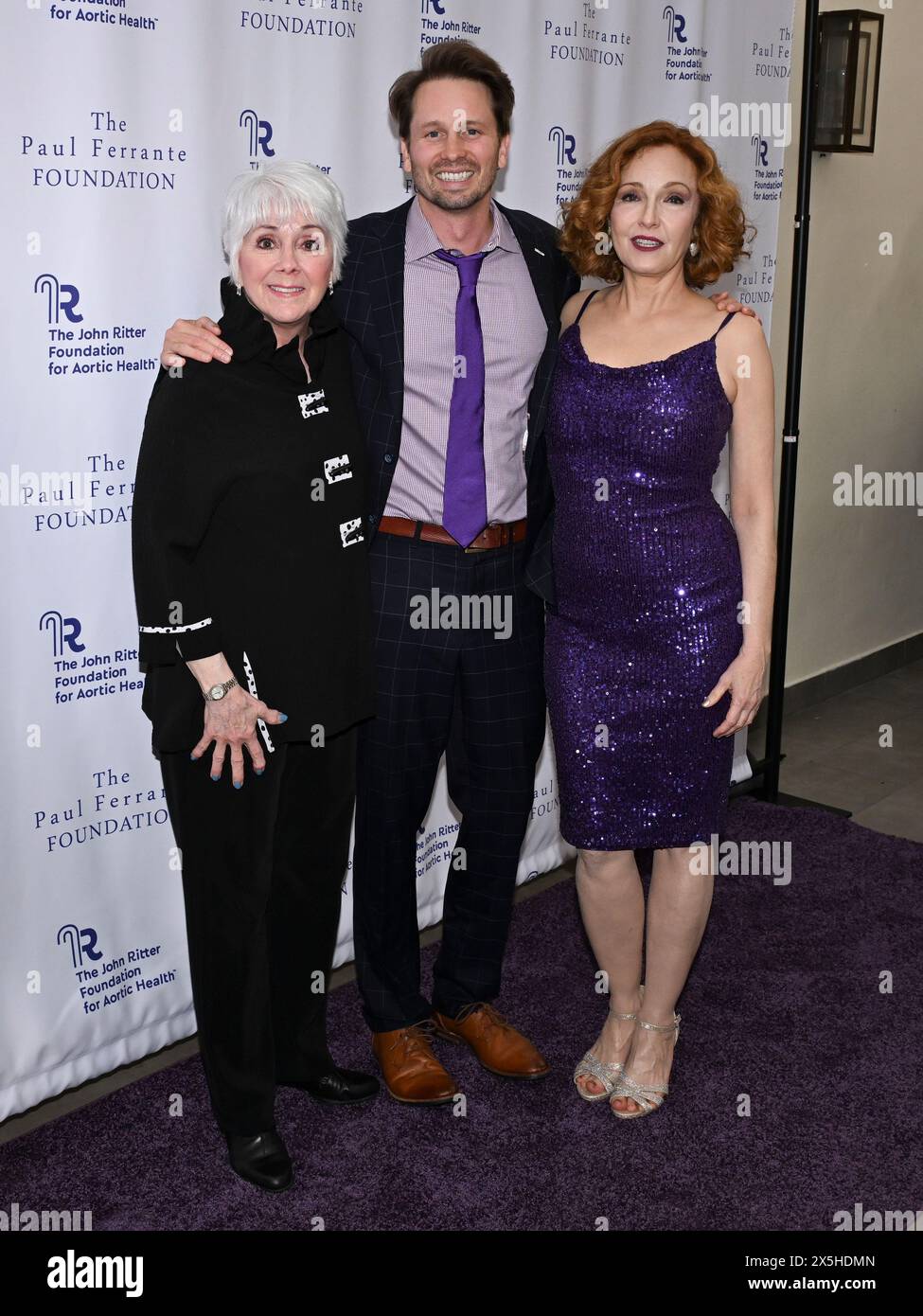 May 9, 2024, Hollywood, California, USA: Joyce DeWitt, Tyler Ritter and ...