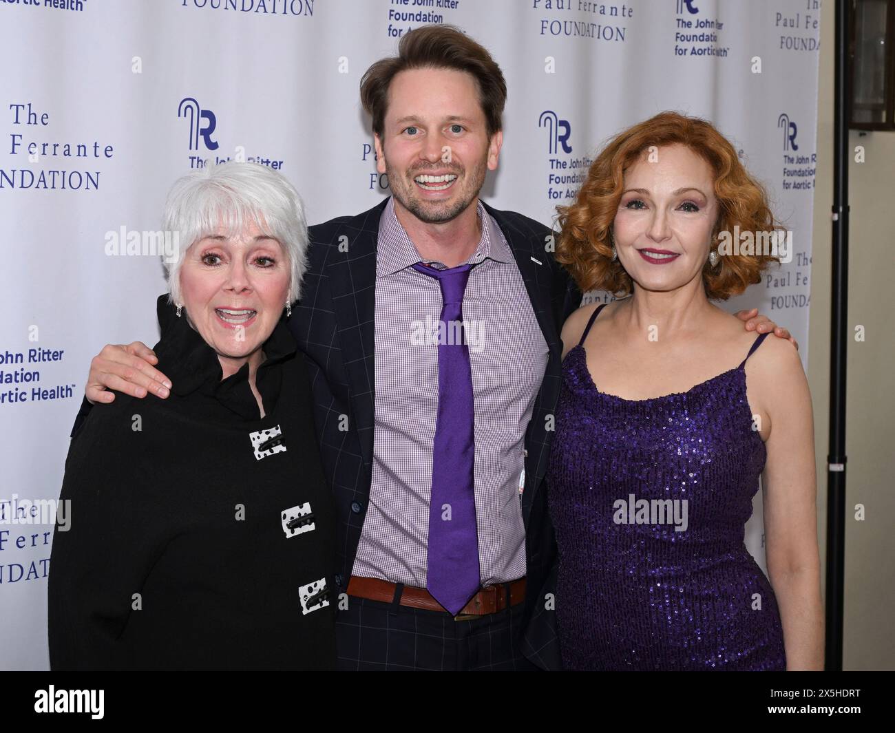 May 9, 2024, Hollywood, California, USA: Joyce DeWitt, Tyler Ritter and ...
